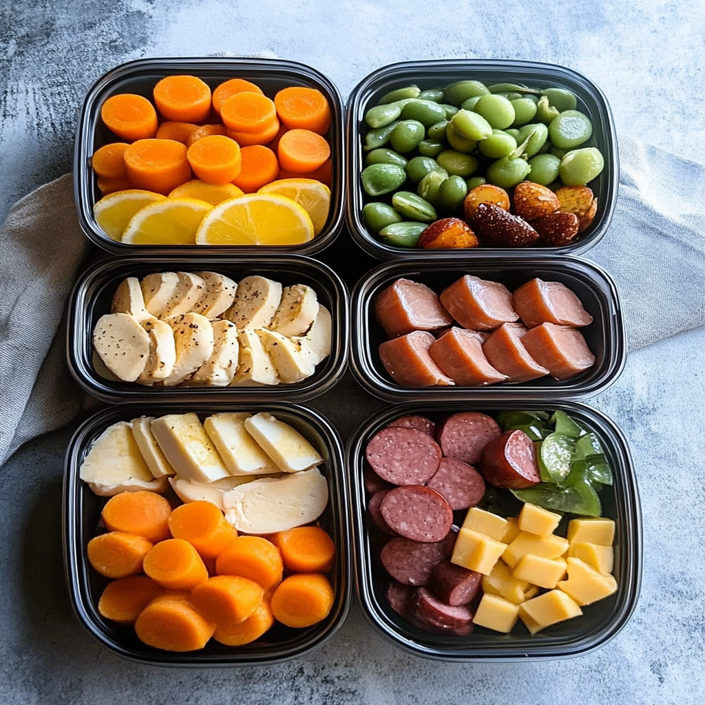 Protein Snack Pack Lunch Meal Prep