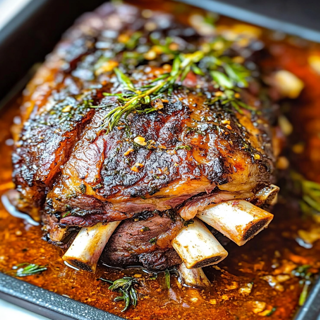 Slow Cooked Lamb Shoulder