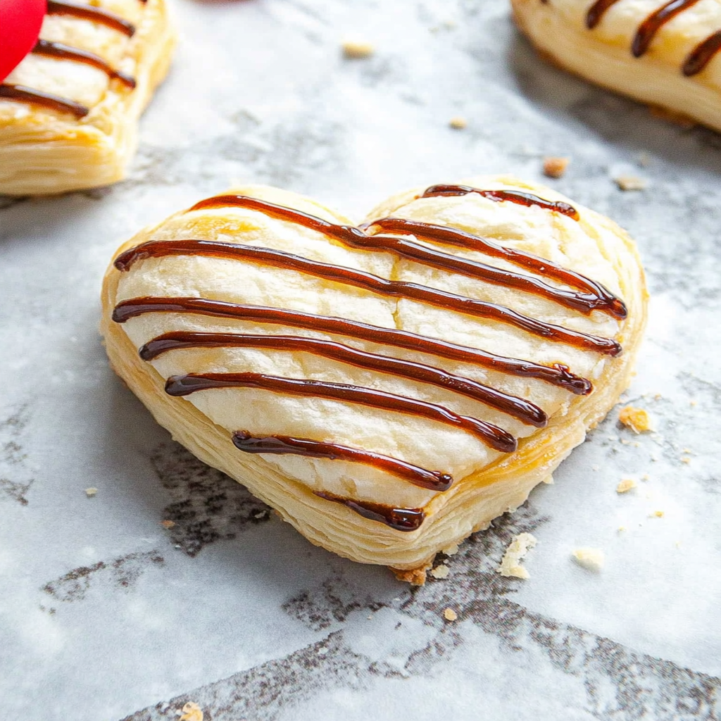 Valentine’s Day Puff Pastry Hearts