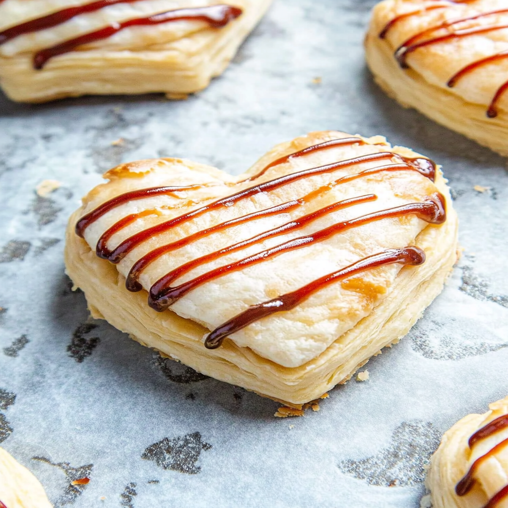 Valentine’s Day Puff Pastry Hearts