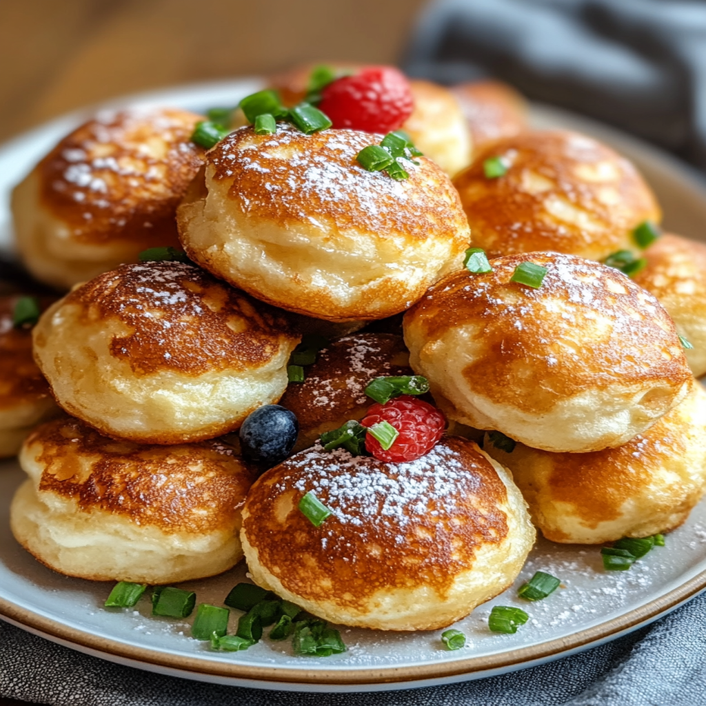 Breakfast Pancake Poppers