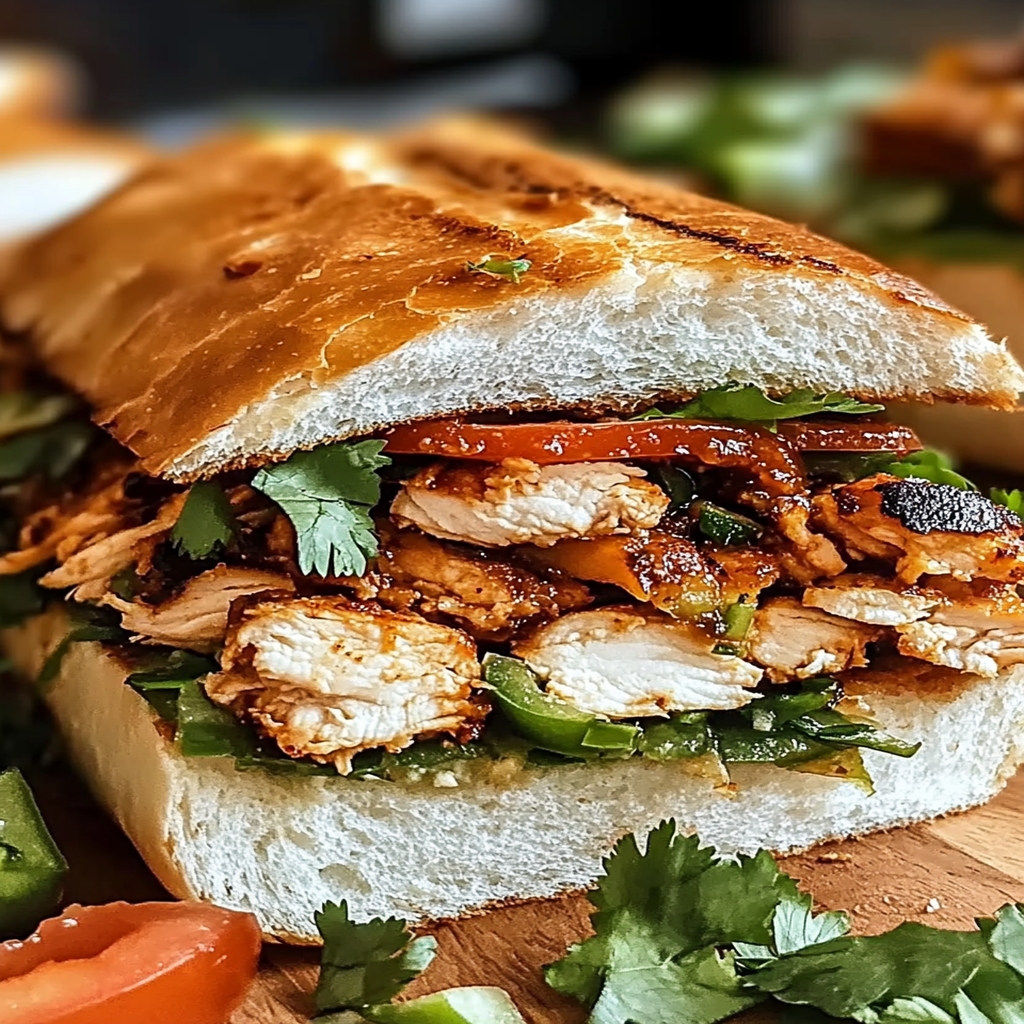 Chicken Torta Sandwich