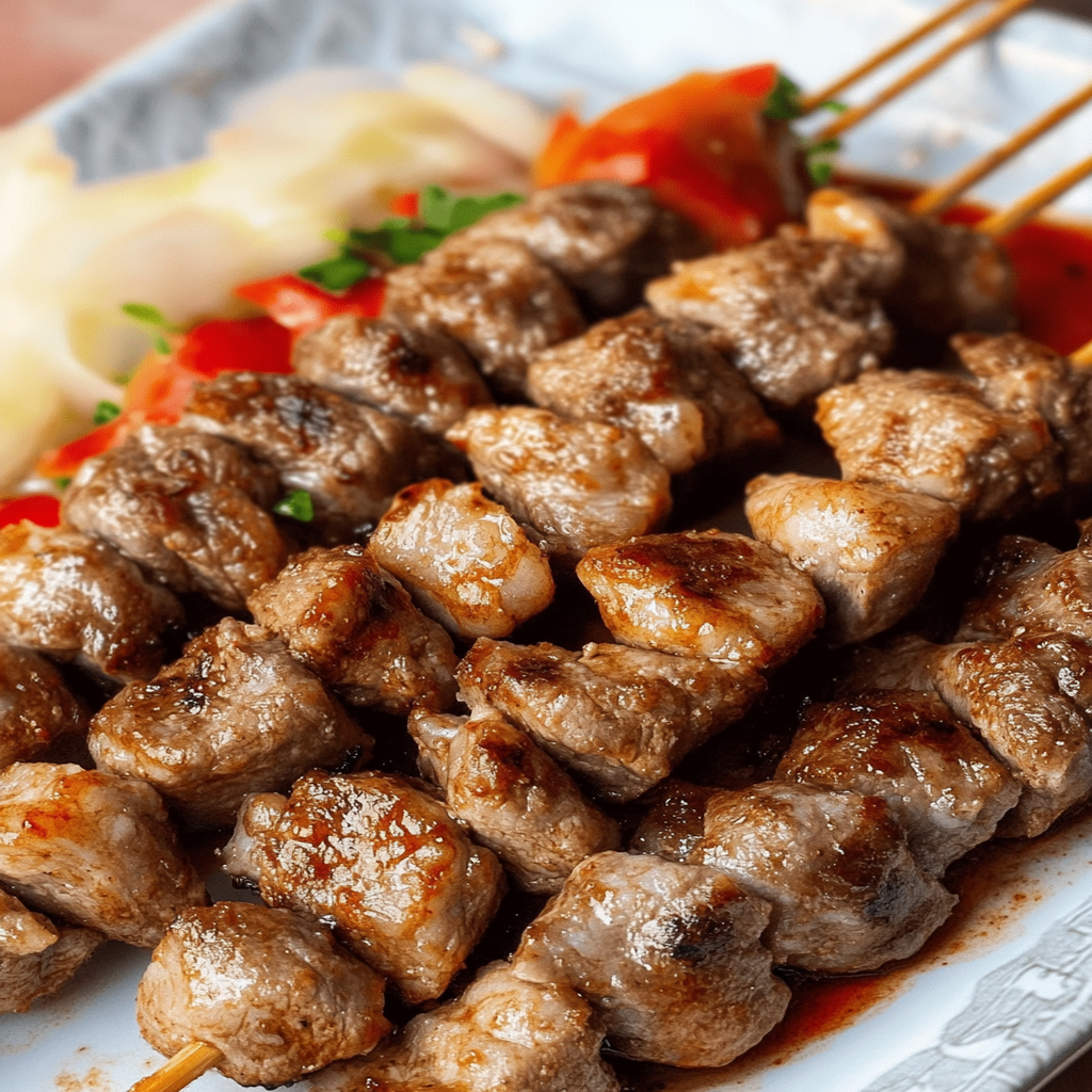 Çöp Şiş (Small Skewered Meat Kebab)