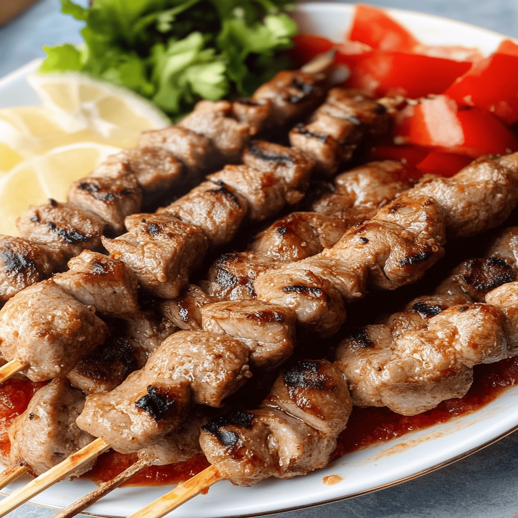 Çöp Şiş (Small Skewered Meat Kebab)