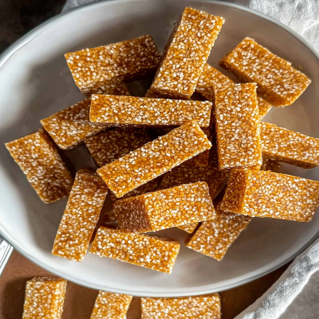 Crunchy Sesame Candy
