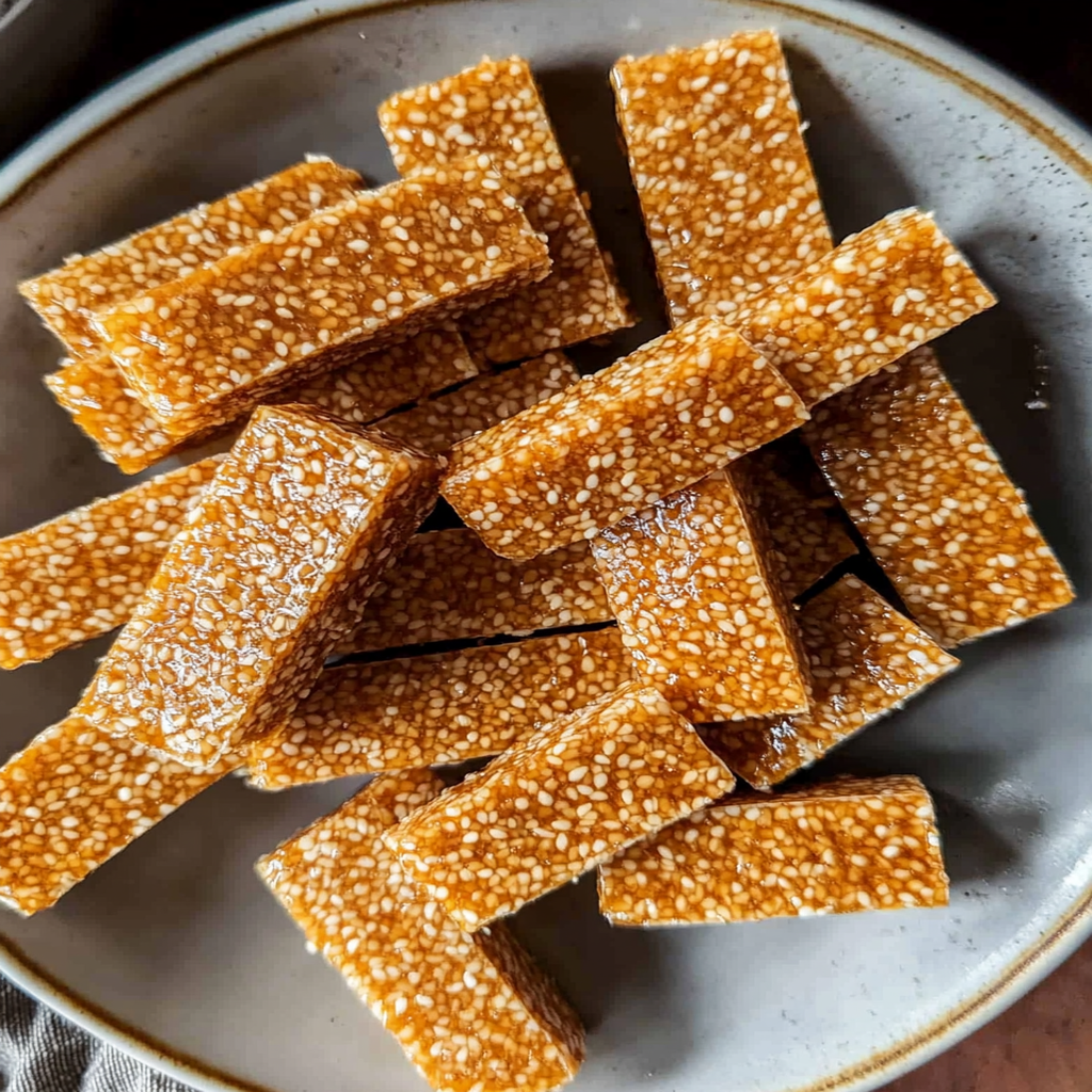 Crunchy Sesame Candy