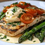 Fresh Asparagus Tomato Salad with Burrata