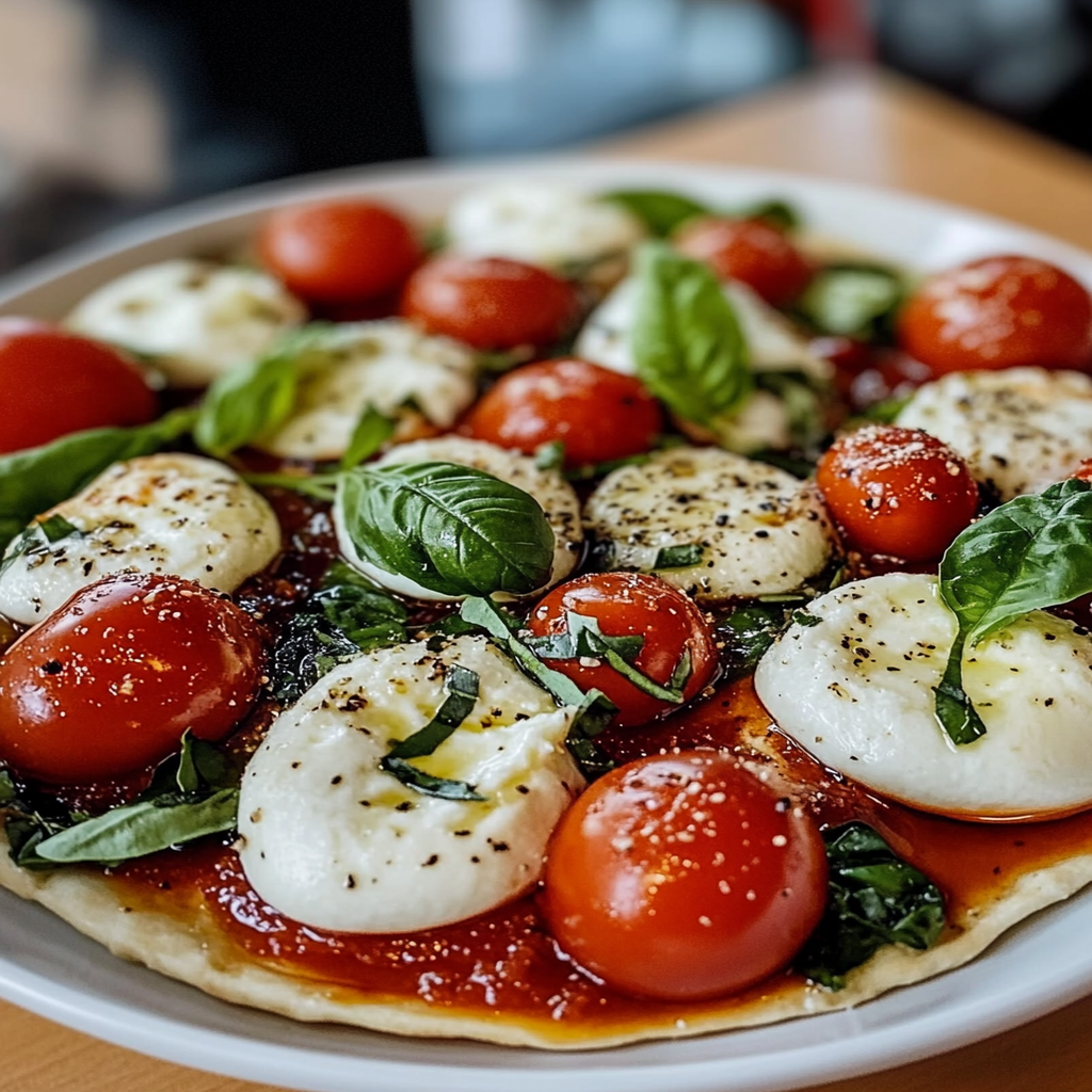 Refreshing Caprese Salad with Ideal Drink Pairings