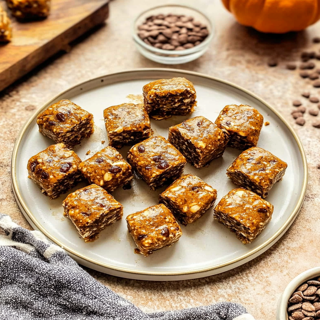 Pumpkin Spice Energy Bars