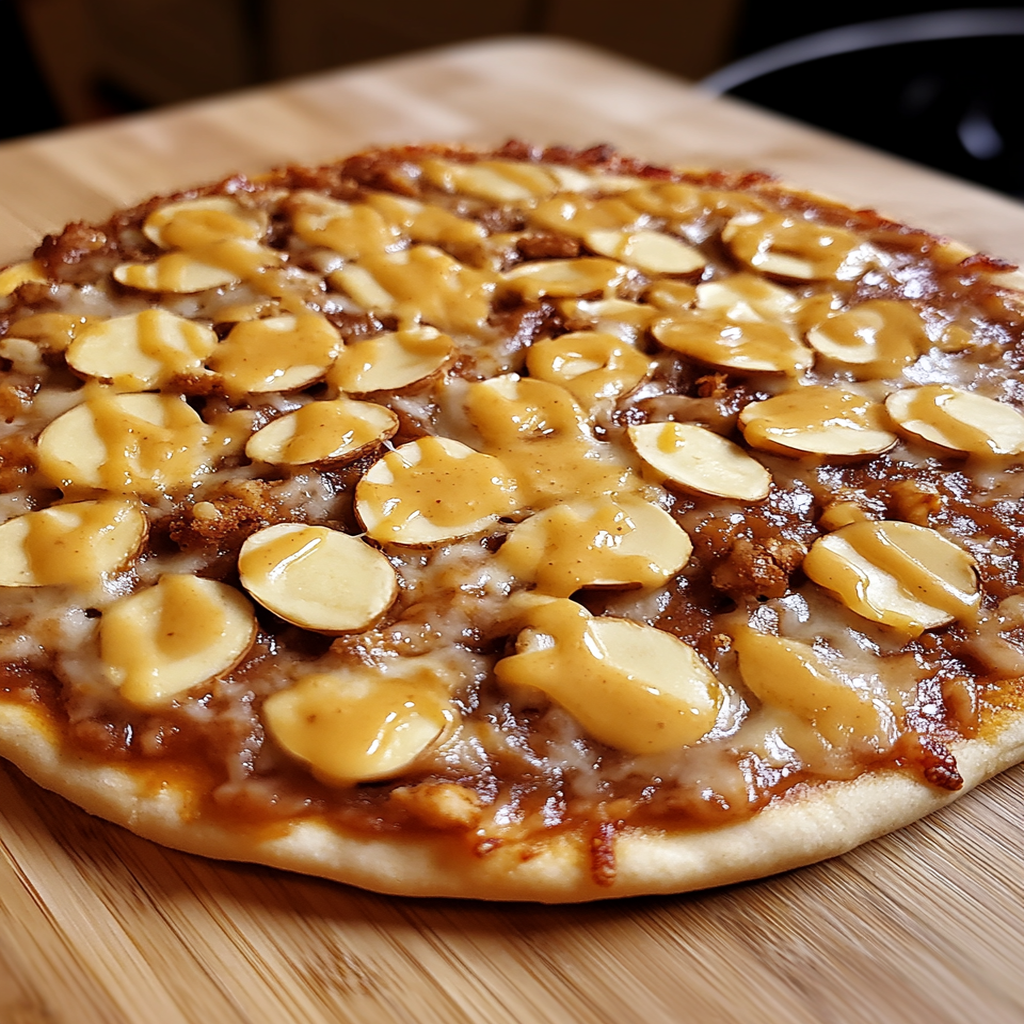 Pup-Approved Peanut Butter Pizza