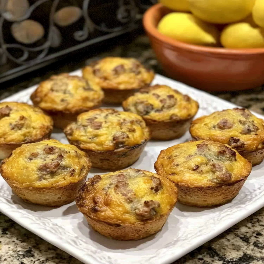 Savory Sausage Breakfast Muffins