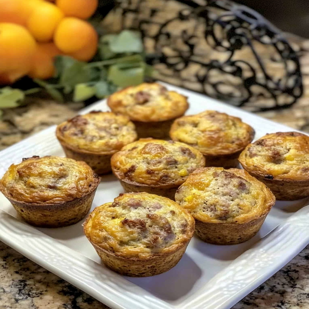 Savory Sausage Breakfast Muffins