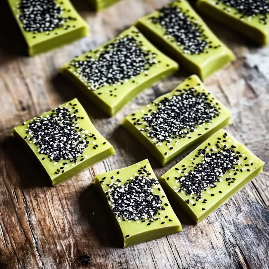 Delightful Matcha Black Sesame Nougat Chews You’ll Love