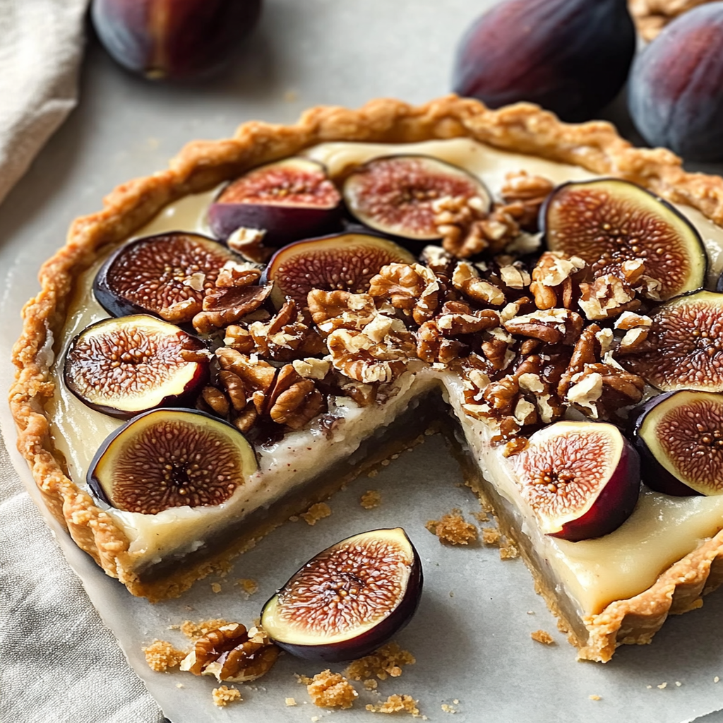 Irresistible Fig & Hazelnut Tart to Wow Your Guests