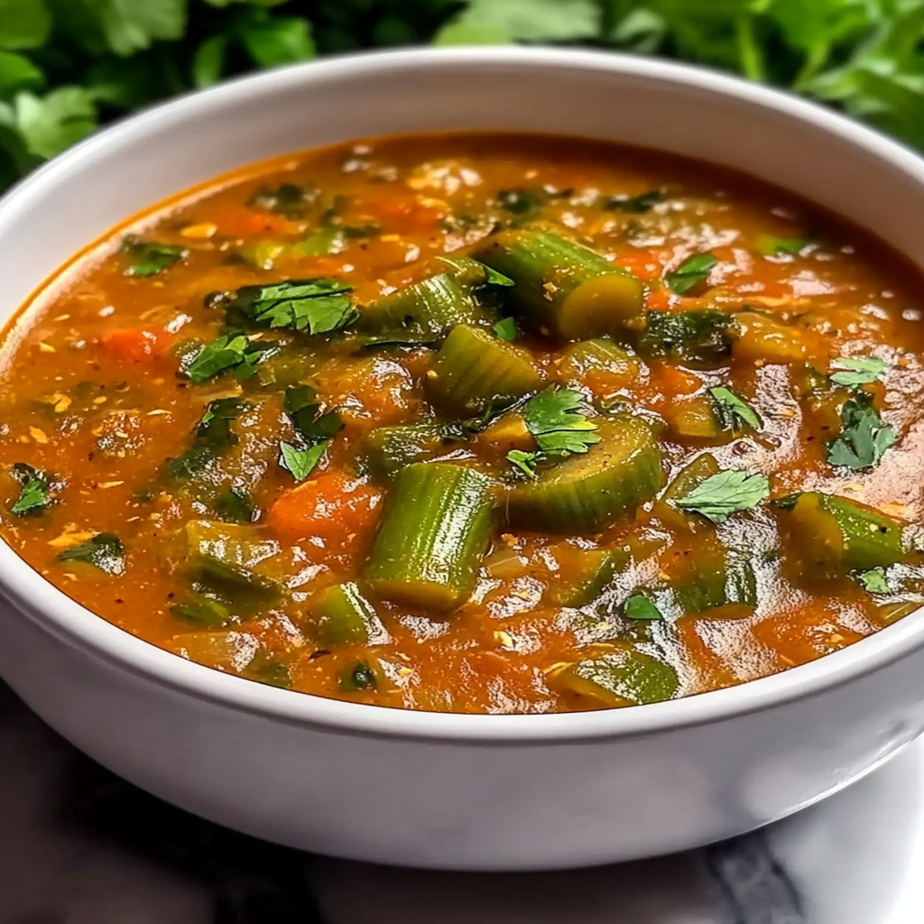 Savory Nigerian Okra Soup