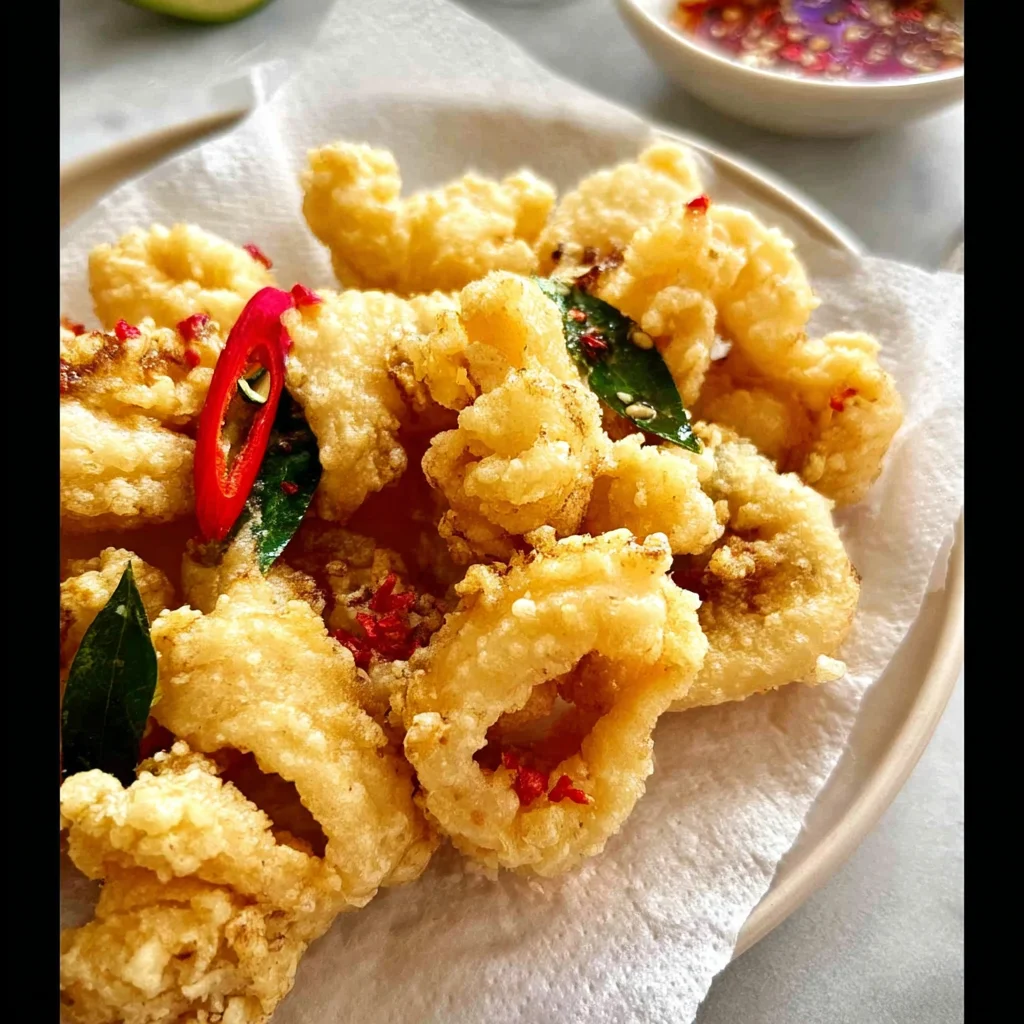 Salt and Pepper Squid: Crispy and Flavor-Packed Delight - My heath recipes