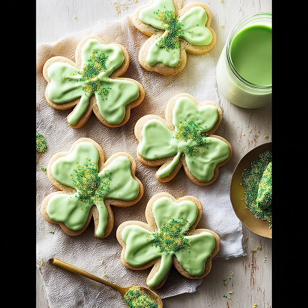 Delicious Vanilla Bean St. Patrick’s Day Cookies - My heath recipes