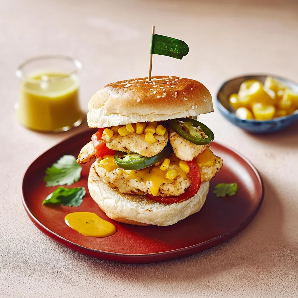 Jalapeño chicken burgers with cheddar and corn fritters: ... - My heath ...